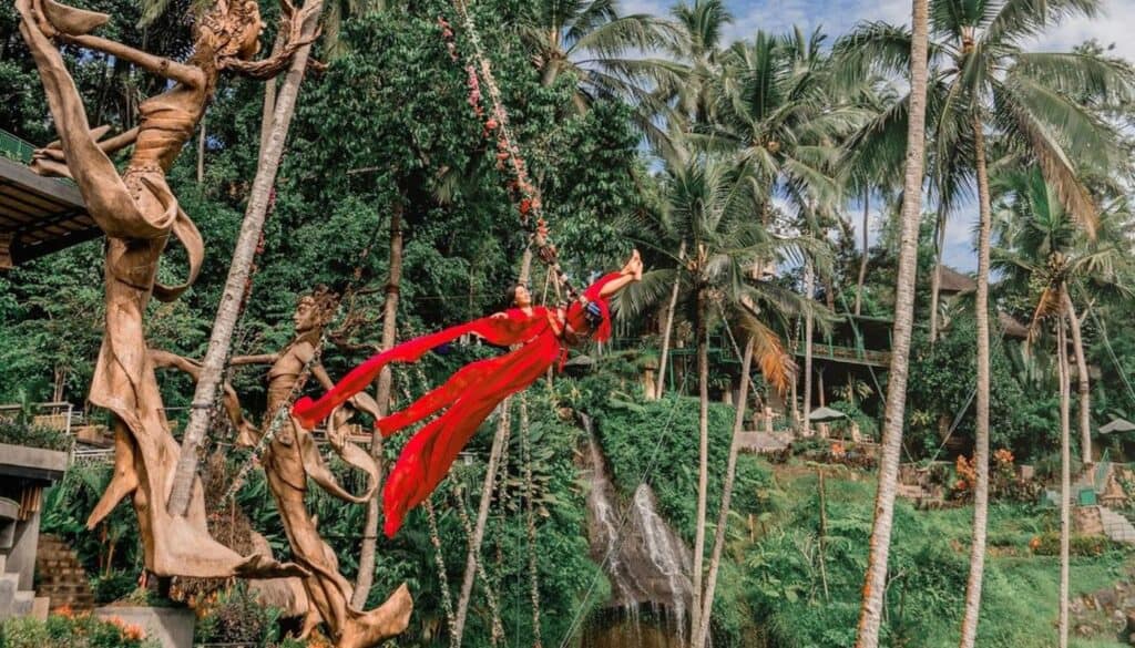 9 INCREDIBLE Jungle Swings in Bali