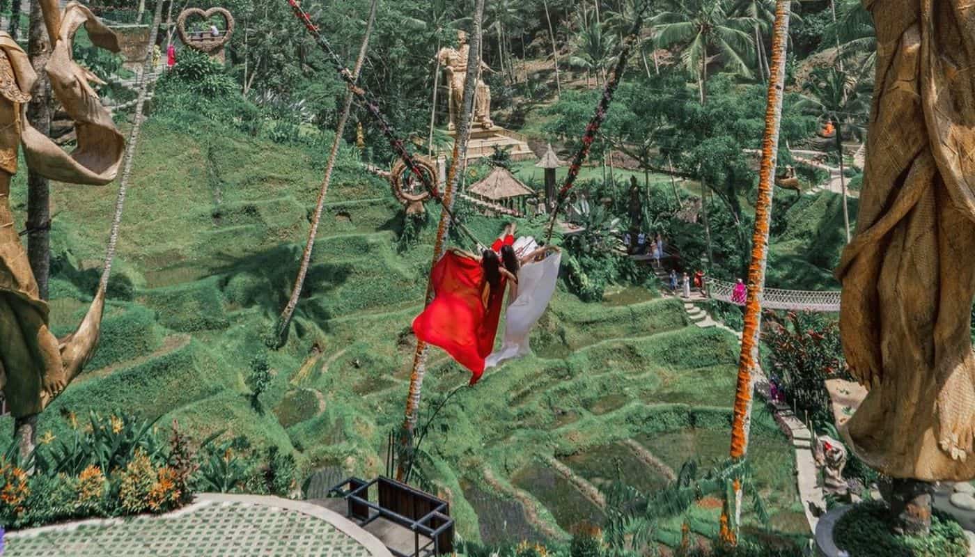 9 INCREDIBLE Jungle Swings in Bali
