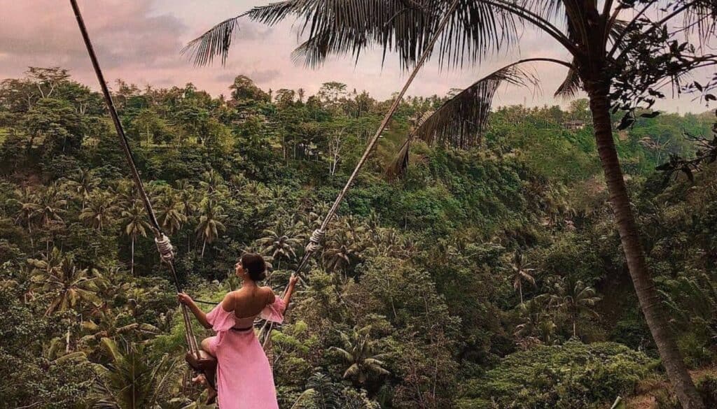 9 INCREDIBLE Jungle Swings in Bali