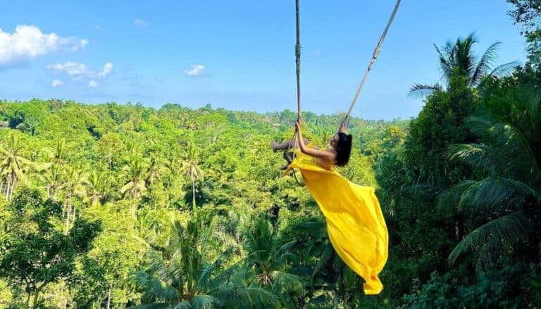 9 INCREDIBLE Jungle Swings in Bali